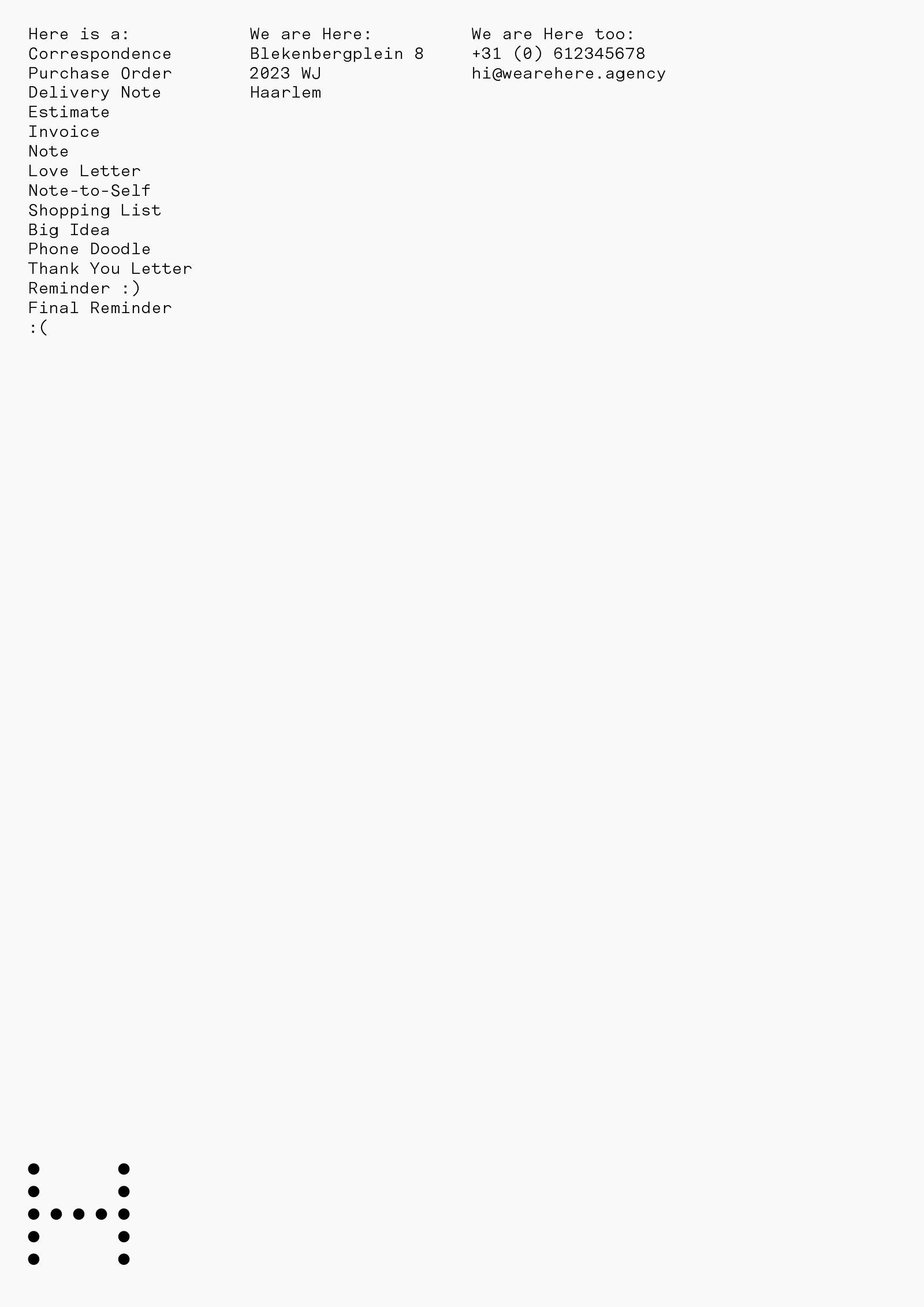 Studio.Build – Here